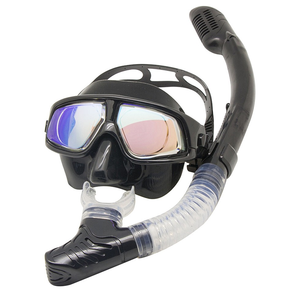 Optical Diving Gear Kit Hyperopia Myopia Snorkel Set Dry Top Scuba Mask ...