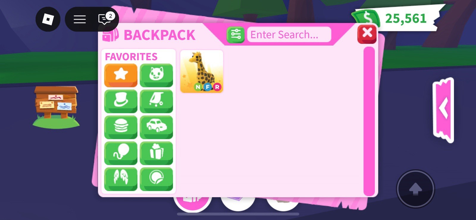 Neon Fly Ride Giraffe Adopt Me Roblox | eBay UK