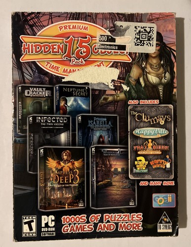 Hidden Object & Time Management - Premium 15 Game Pack (PC, DVD-ROM ...