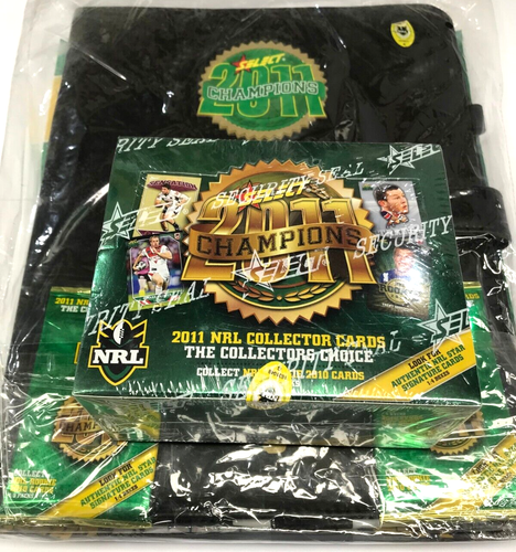 2011 SELECT NRL CHAMPIONS TRADING CARD FACTORY SEALED BOX (36 ...
