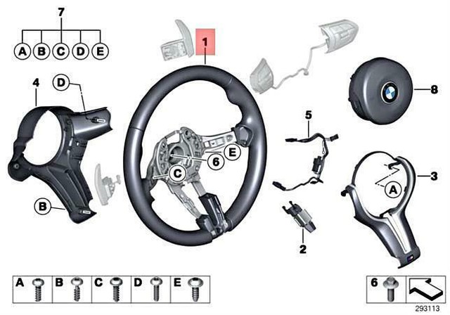 BMW (Genuine OE) 32307848338 for sale online | eBay