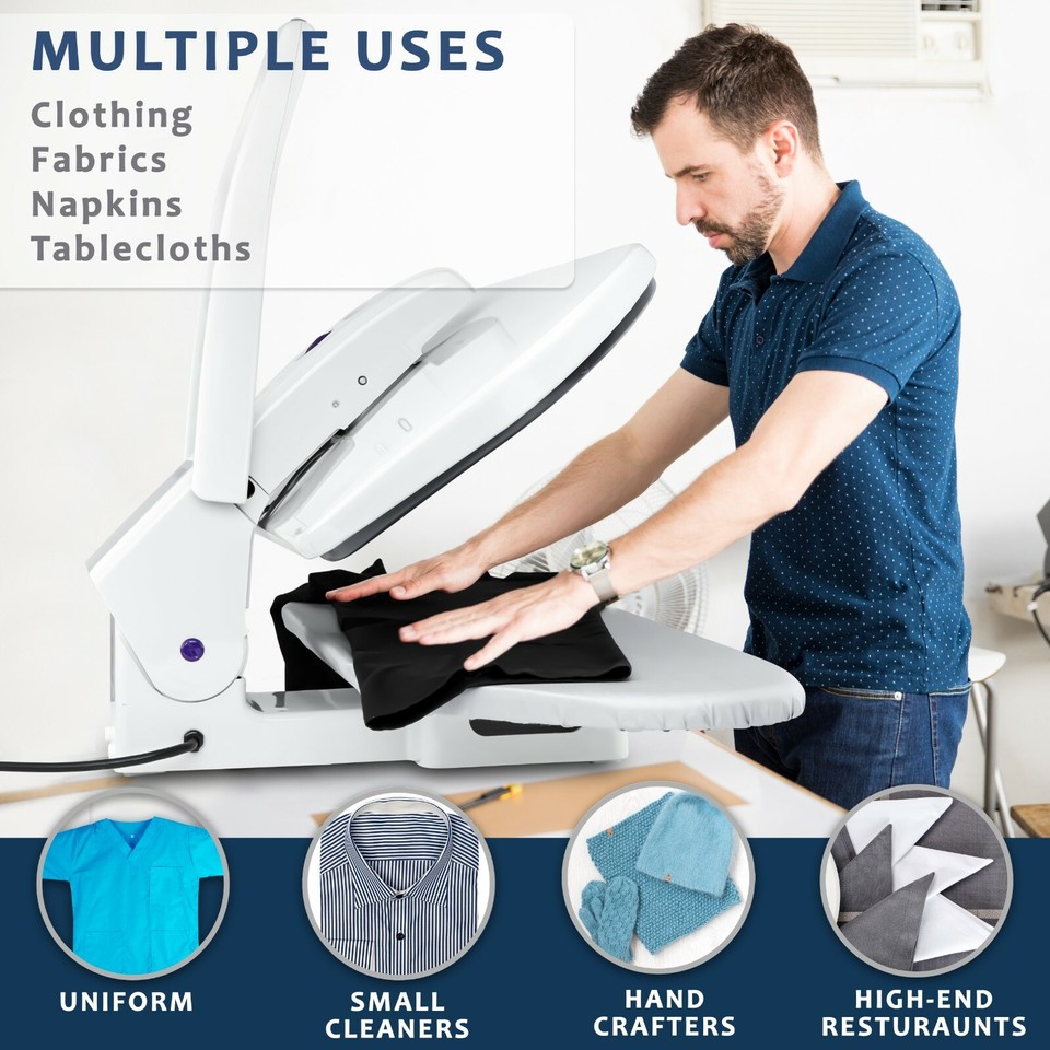 Speedy Press Oversized Iron Steam Press Delivers 100 Lbs. of Pressing ...