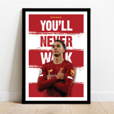 LIVERPOOL - TRENT ALEXANDER ARNOLD FRAMED FOOTBALL PRINT POSTER. | eBay UK