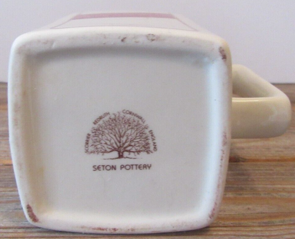 VIntage Johnny Walker Red Label Scotch Whisky 5” Pitcher, Seton Pottery ...