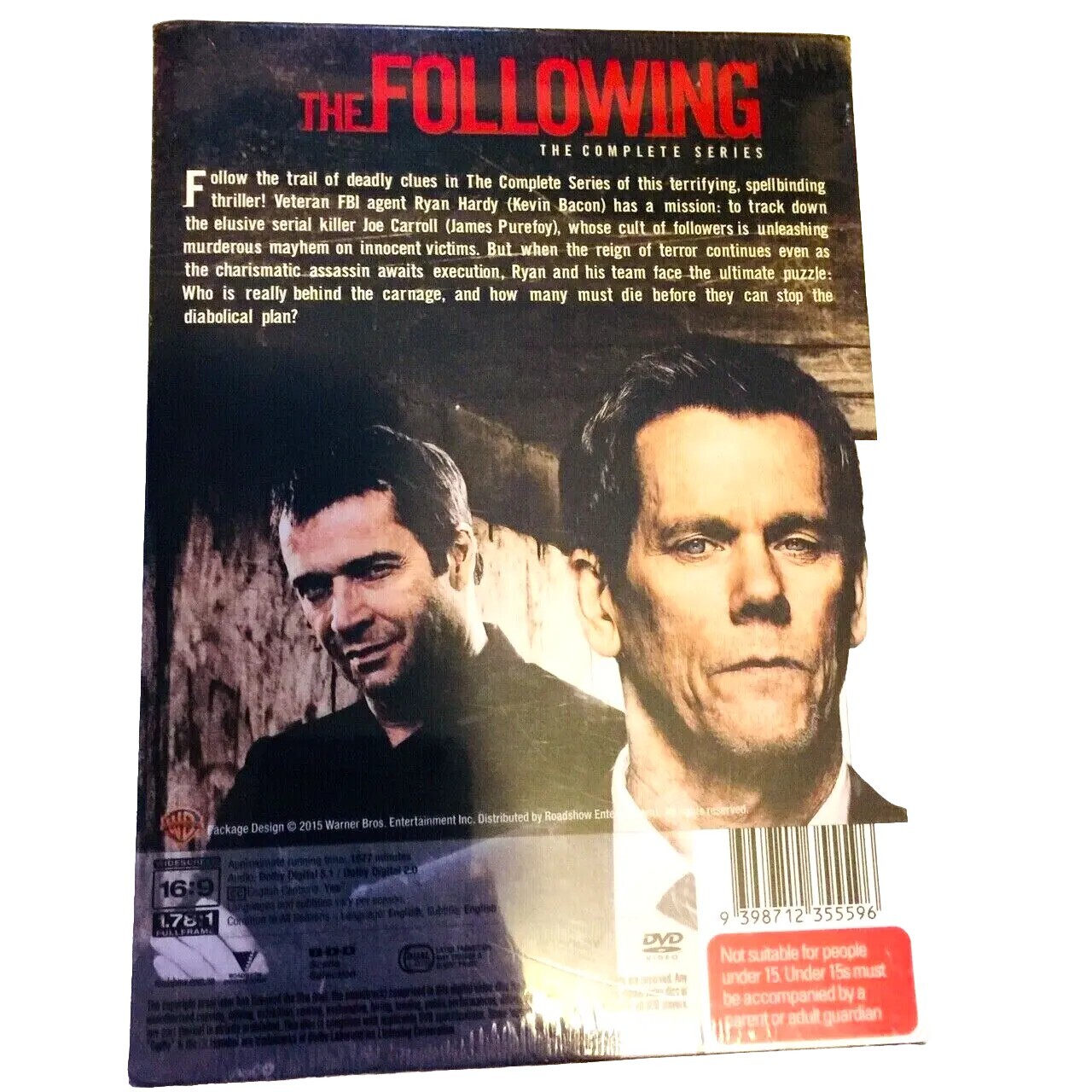 The Following : Season 1-3 | Boxset (Box Set Box Set, DVD, 2015) for ...