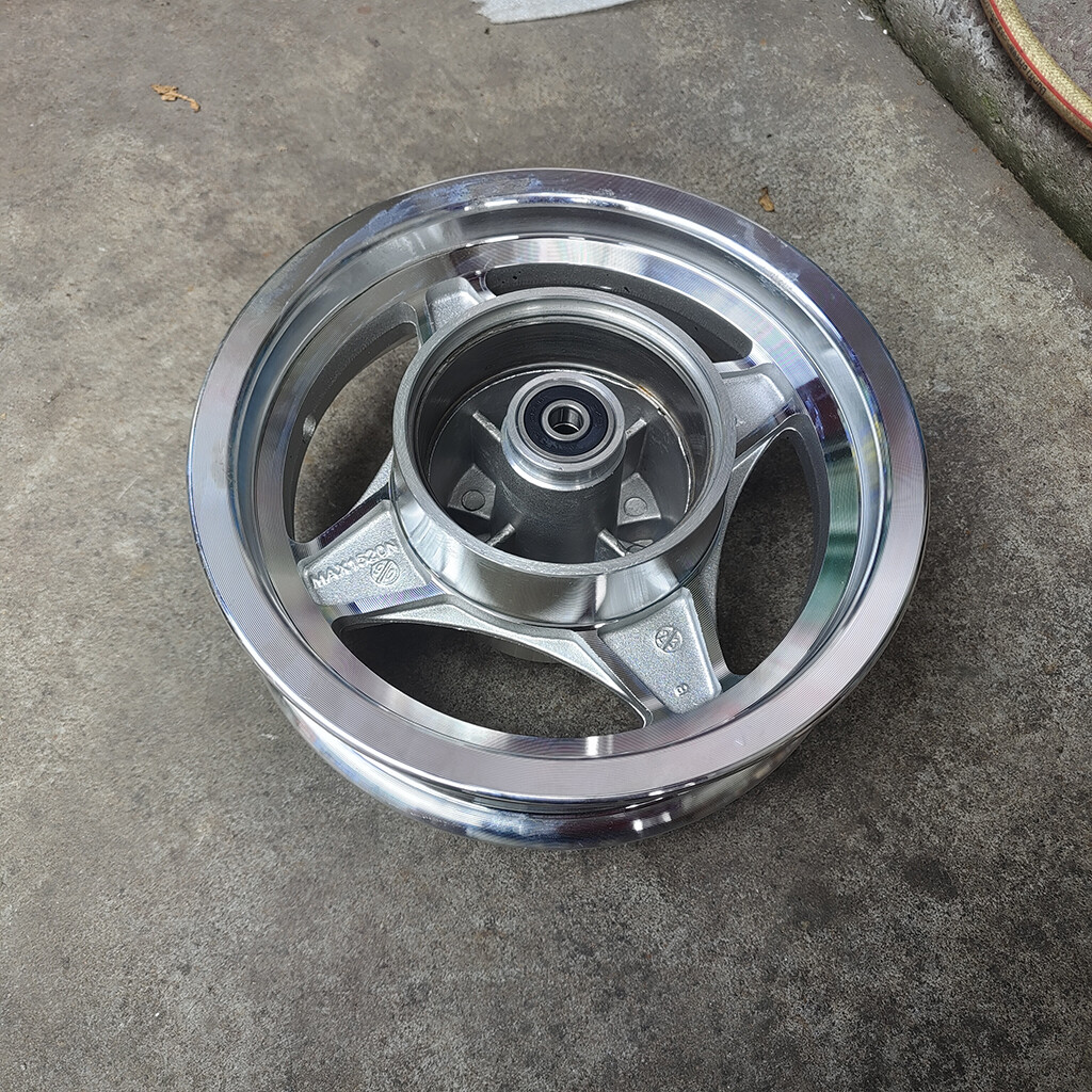 Rear 10 Inch Aluminum Wheel Hub Rim Wheel For Honda Monkey Bike Z50 ...