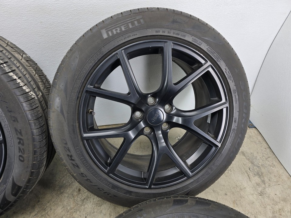 2011-2020 Jeep Grand Cherokee Trackhawk 6.2L 20" SET Wheels Rims Tires ...