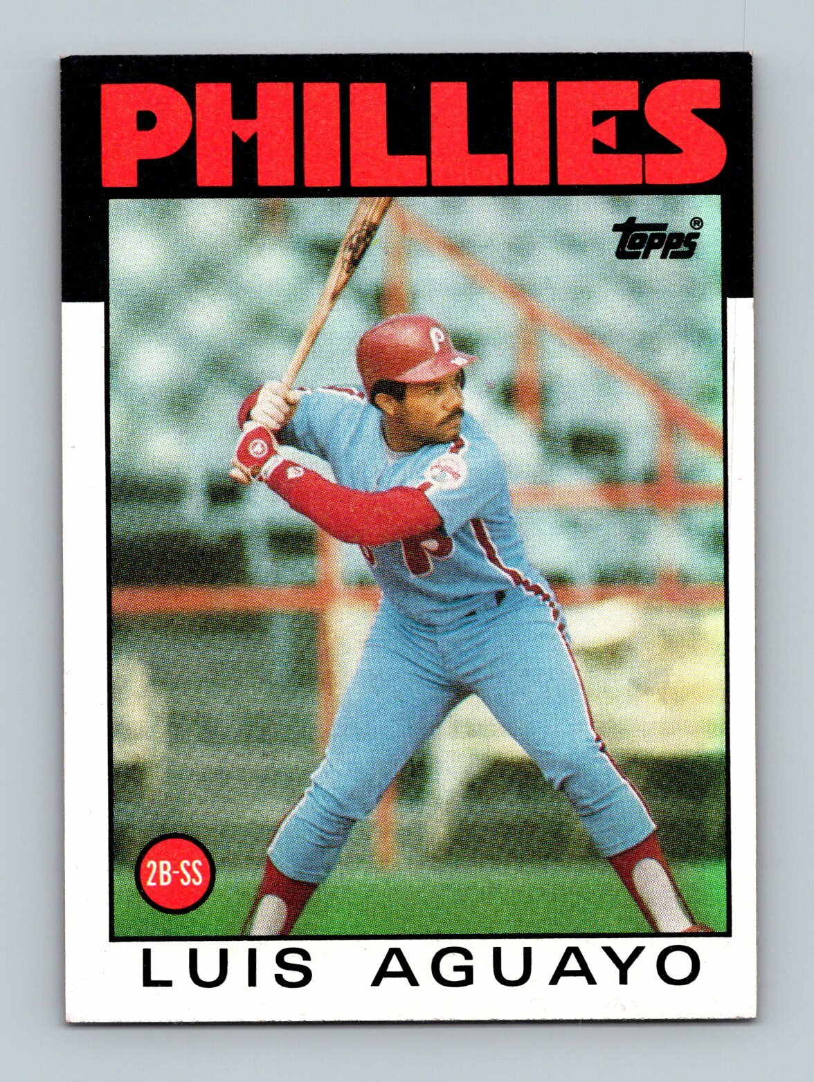 1986 Topps Baseball Card #69 Luis Aguayo Philadelphia Phillies | eBay