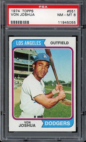 1974 Topps - Von Joshua #551 for sale online | eBay