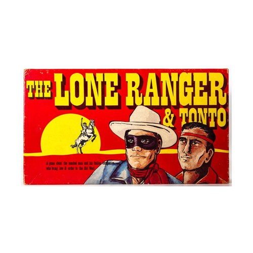 Warren Built-Rite Games Boardgame Lone Ranger & Tonto Box Fair/VG+ | eBay