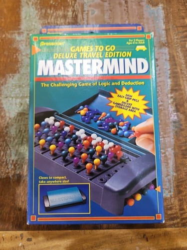 Mastermind Deluxe Travel Edition game - 1996 Vintage Excellent | eBay