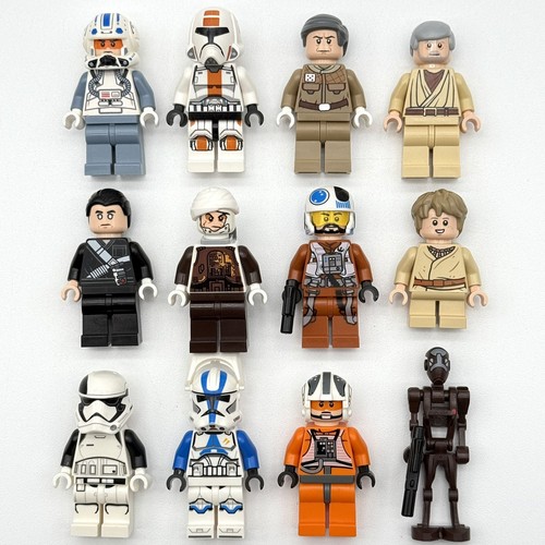 LEGO Star Wars Minifigure Lot Of 12 Republic Trooper, Clone, Captain ...