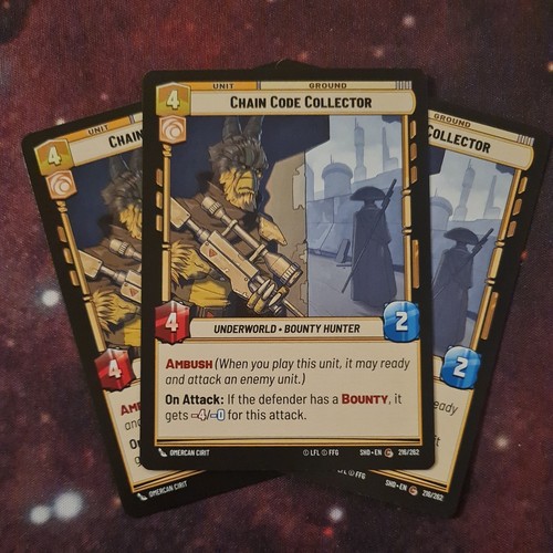 Star Wars Unlimited SWU common Chain Code Collector playset | eBay