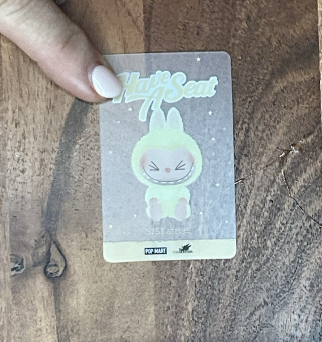 SISI Labubu from Have A Seat - with card and box with QR code | eBay