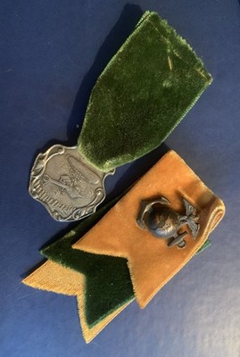 Airship Zeppelin Warplane Medal/Fob With USMC Eagle Globe & Anchor ...