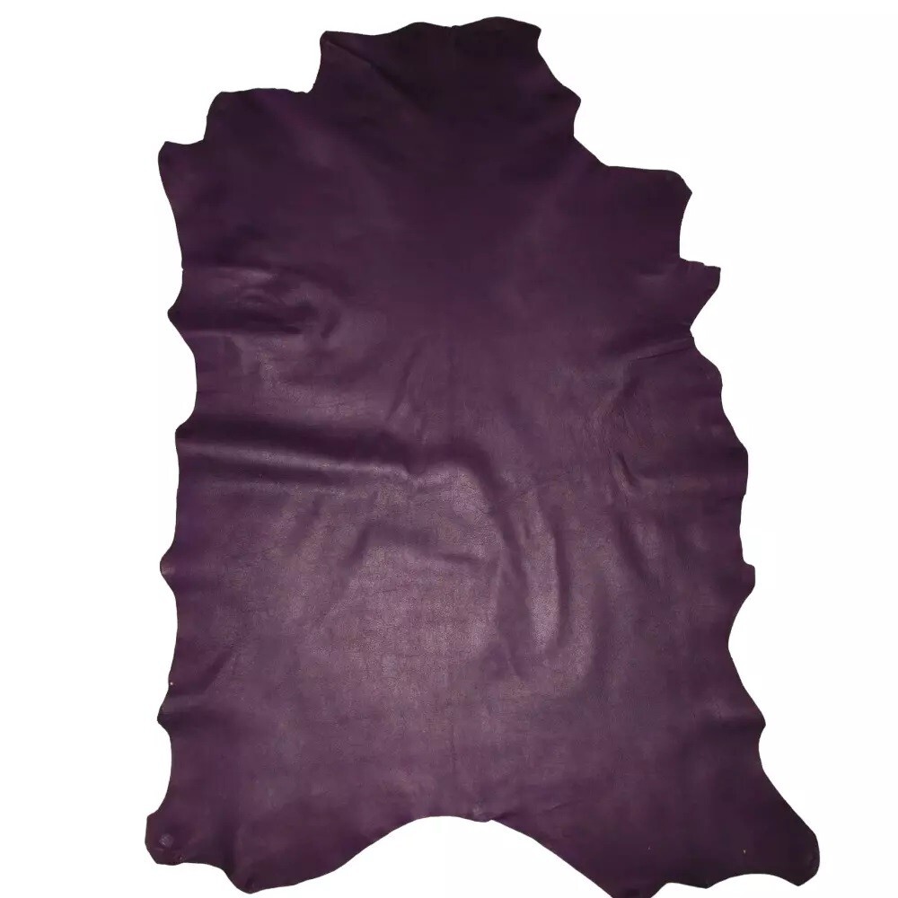 Premium Dark Purple Goatskin Leather Hide Thin 2 oz Linings Garments ...