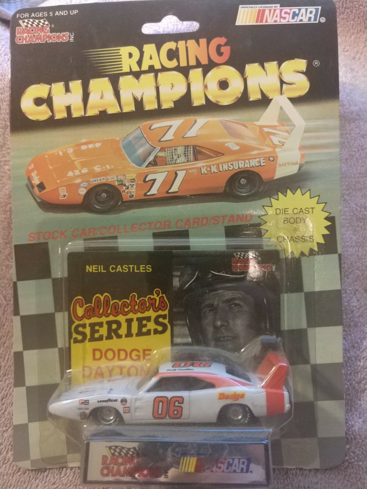 Racing Champions Neil Castles #06 Nascar Stock Car | eBay