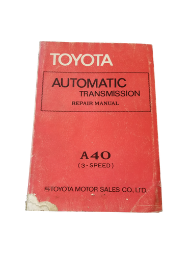 a40 transmission corolla carina celica toyota workshop manual guide 52k ...