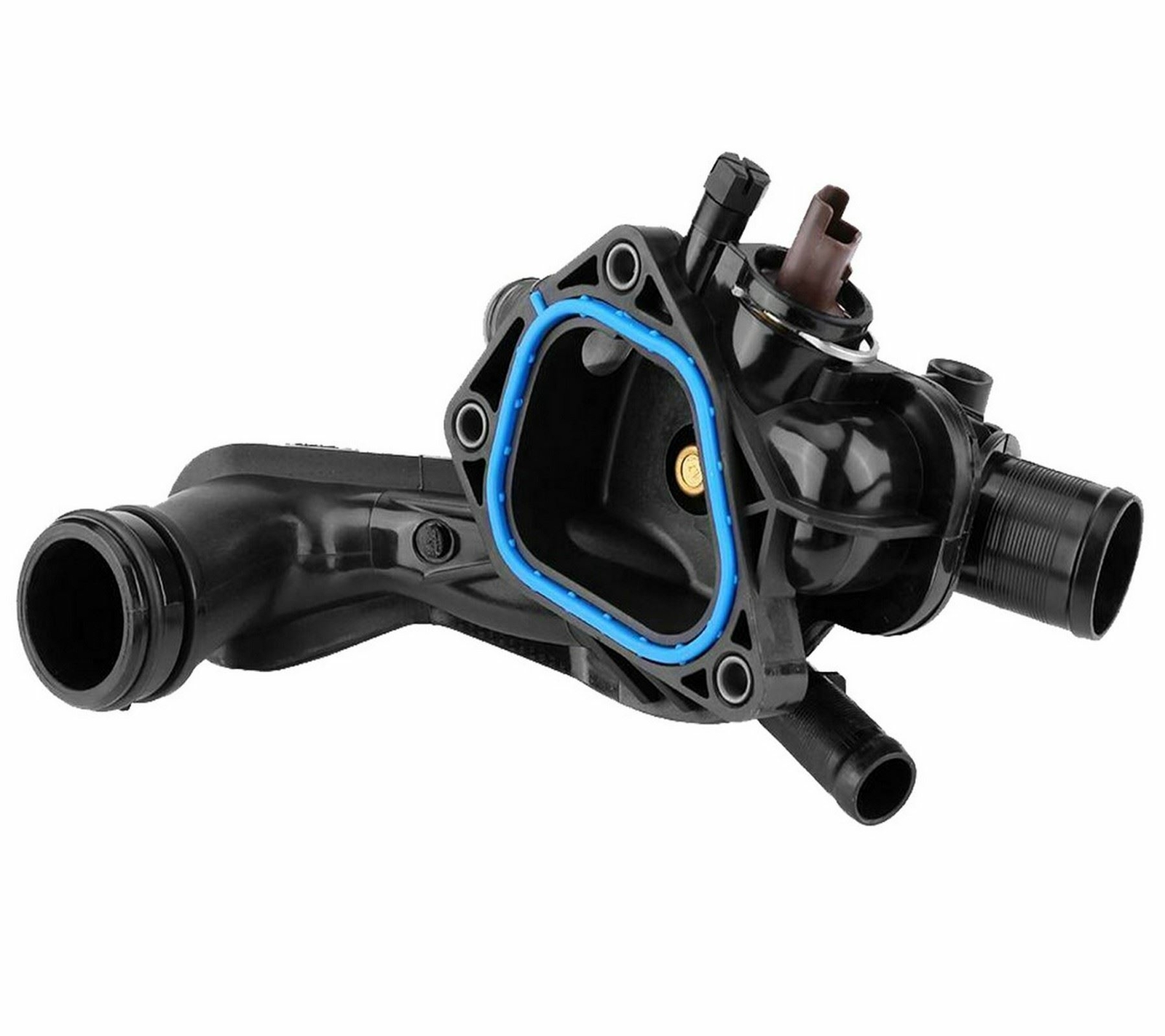 THERMOSTAT HOUSING WITH SENSOR FOR PEUGEOT 207 308 3008 5008 RCZ 1.6 ...