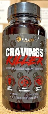 Alpha Lion Cravings Killer Natural Cravings Appetite Suppressant 50 ...
