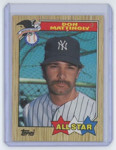 1987 Topps Don Mattingly (T101) New York Yankees #606 | eBay