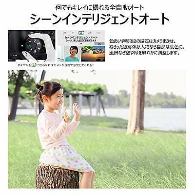 Canon Mirrorless DSLR Camera EOS Kiss M2 Black Standard Zoom Lens Kit ...