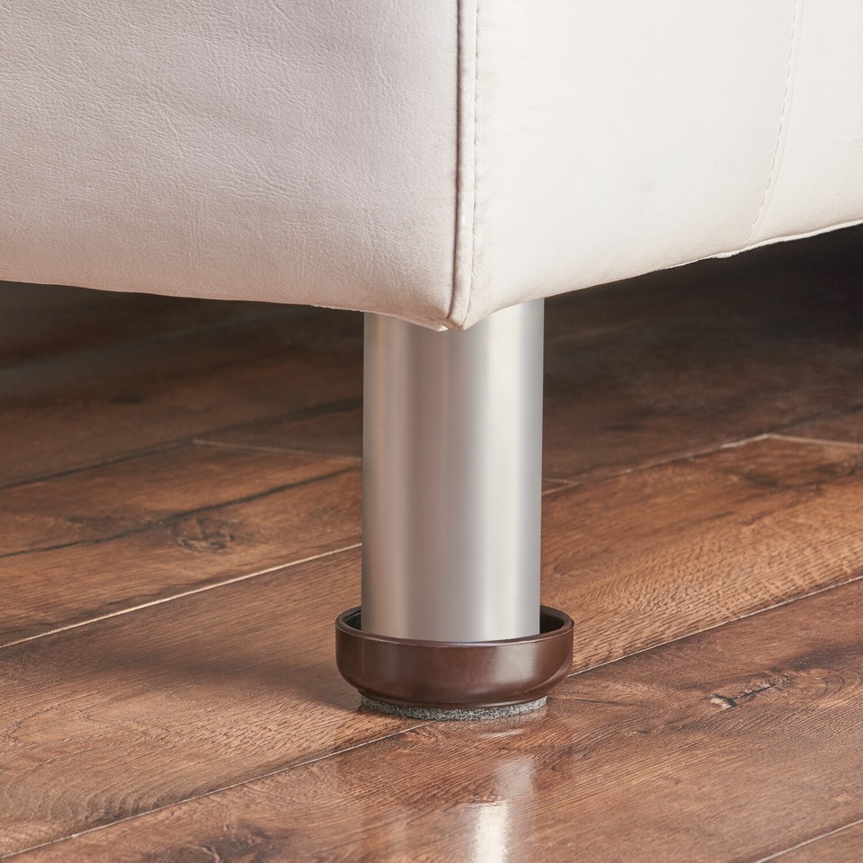 Castor Cups for Furniture Carpet Large Small Floor Protector Felt Pads ...