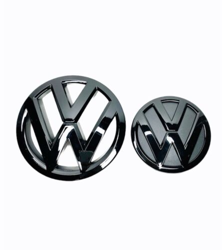 Vw Volkswagen Golf 5 Oem Gloss Black Front Grille And Rear Trunk