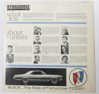 1963 FACTORY BUICK RECORD SOUNDS OF TOMORROW RIVIERA ORIGINAL GM | eBay