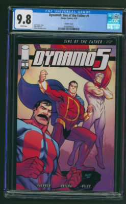 Dynamo 5 Sins of the Father #1 Invincible Omni-Man Appearance CGC 9.8 ...