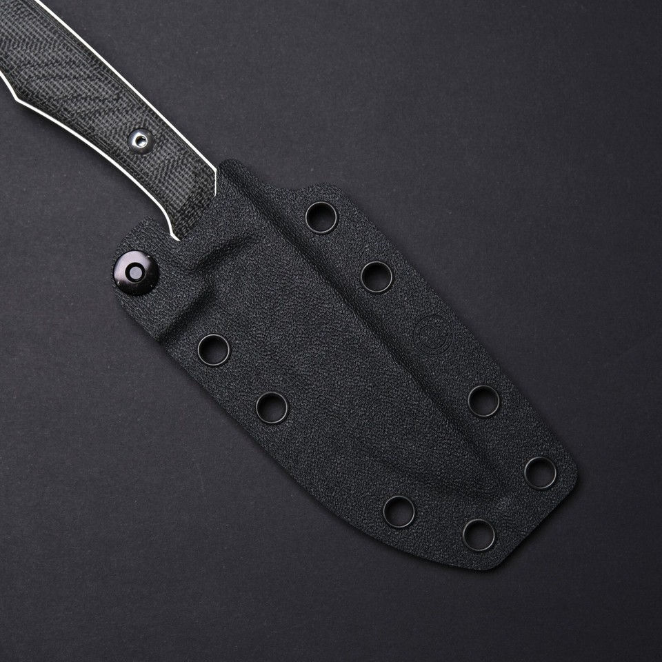 Chris Reeve Knives Inyoni MagnaCut - Black Canvas Micarta / Plain Edge ...