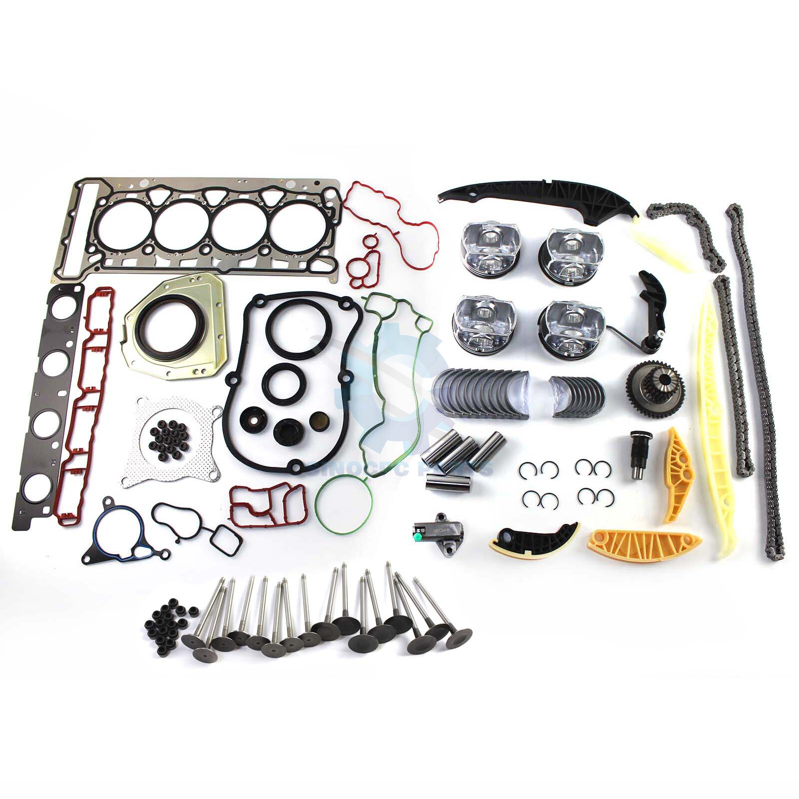 21mm Engine Overhaul Rebuild Kit For VW GTI Audi A4 2.0 TFSI CDN CCZ ...