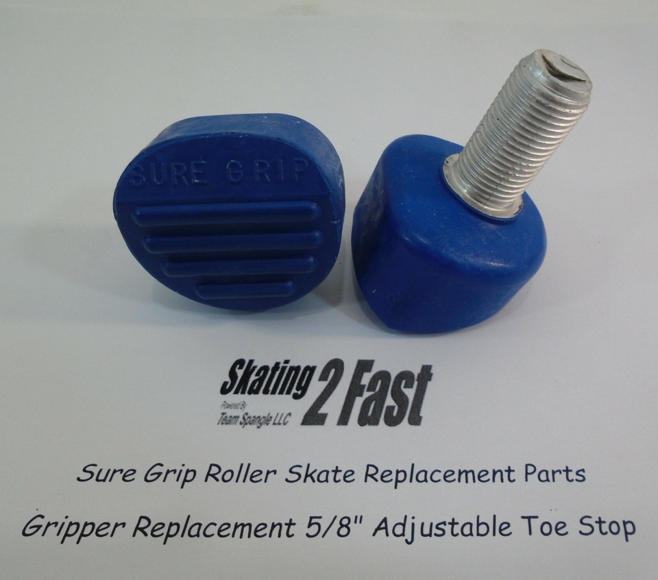 Sure Grip Standard Gripper Replacement Adjustable Toe Stop Quad Roller ...