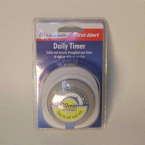 First Alert Mechanical Daily Timer EBay First Alert Mechanical Daily Timer EBay