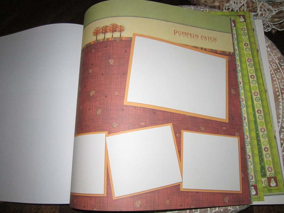 Debbie Mumm Simple 1-2-3 Scrapbook Kit Paper Boutique Four Seasons ...