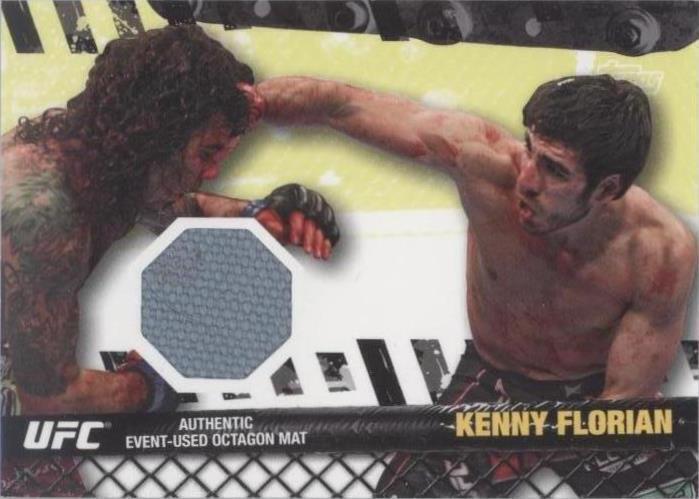 2010 Topps UFC Series 4 - Fight Mat Relics Kenny Florian #FM-KF (MEM ...