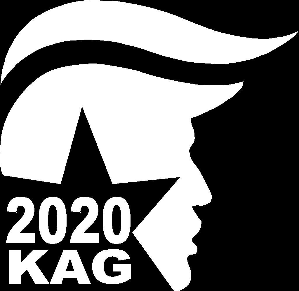 Trump Hair Silhouette 2020 KAG Vinyl Car Window Decal Bumper Sticker US ...