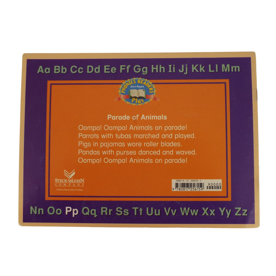 Steck-Vaughn Phonic Readers Plus: Early Reader ~Level Pp ~ Homeschool ...
