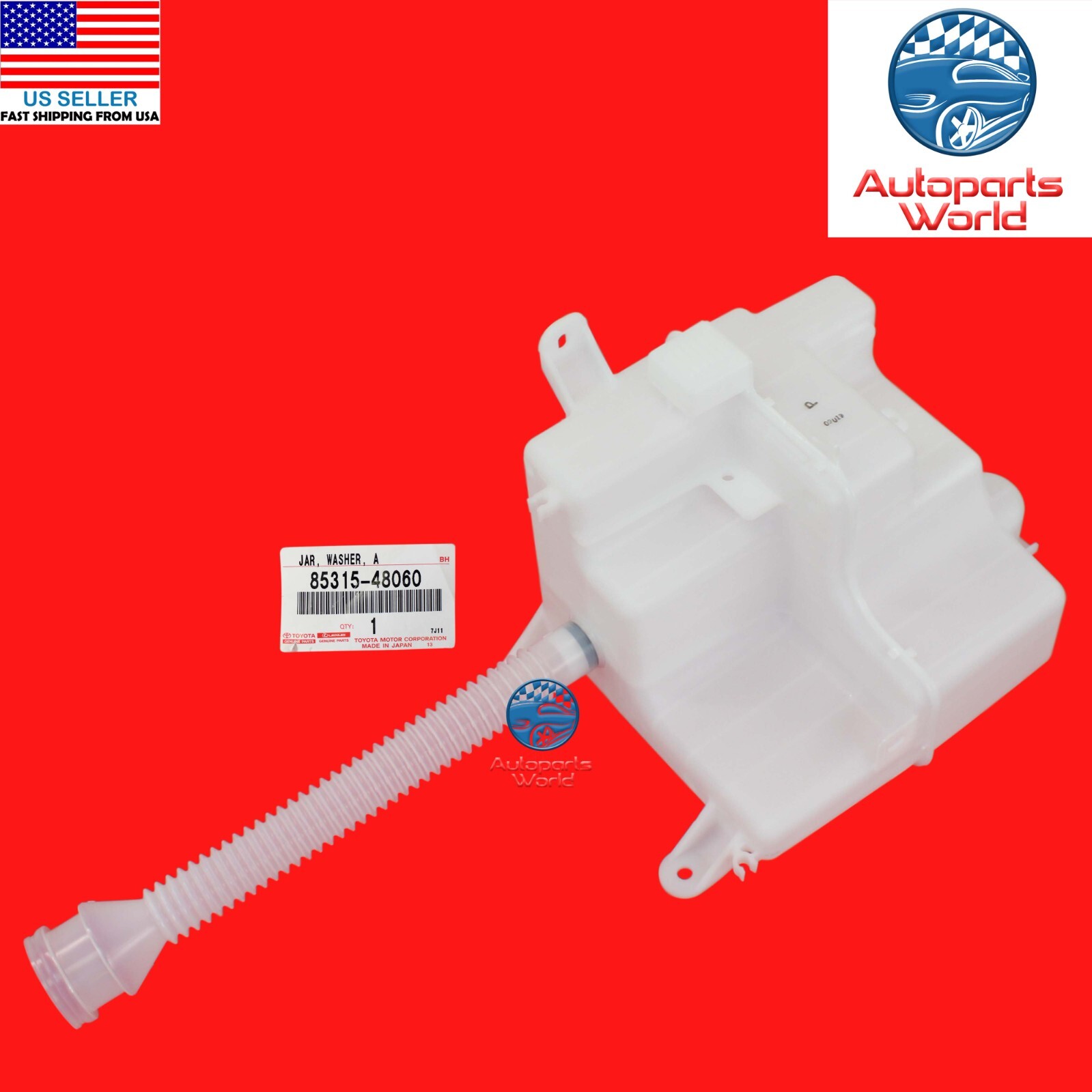 GENUINE TOYOTA HIGHLANDER RX330 RX350 WINDSHIELD WASHER FLUID TANK ...