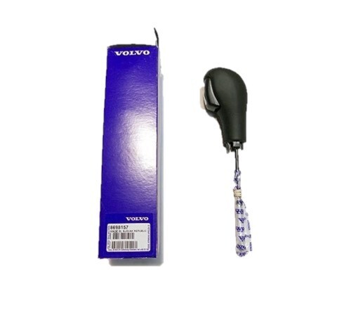 Genuine Volvo Charcoal Leather Shift Knob - 8698157 | eBay