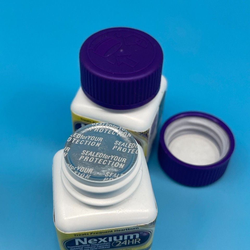 Nexium 24HR 20mg Acid Reducer 14 CLEAR MINIS Caps x 2PK Exp 11/25+ | eBay