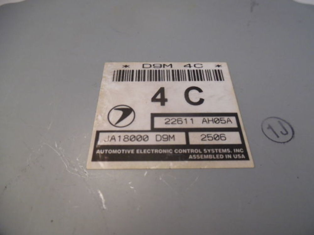 03 LEGACY BAJA 22611 AH05A COMPUTER BRAIN ENGINE CONTROL ECU ECM MODULE ...