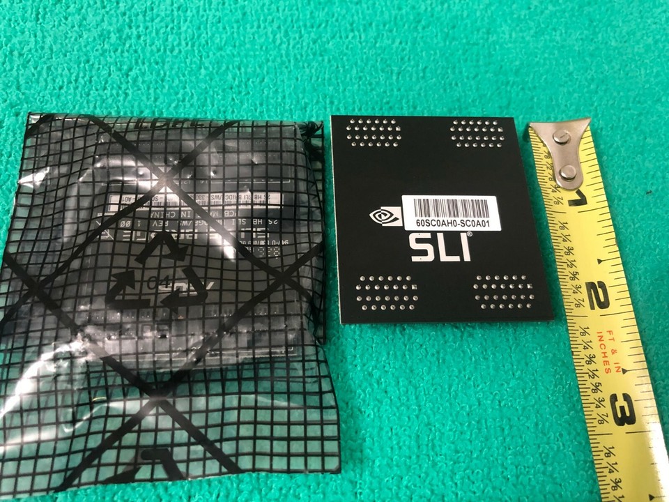 LOT 2 Pcs Asus 2 Ways SLI HB Bridge , LSI HD BRIDGE /WS 2S , ORIGINAL ...