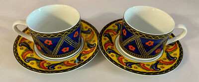 Global Designs Cups & Saucers Double Fired Translucent Porcelain ...