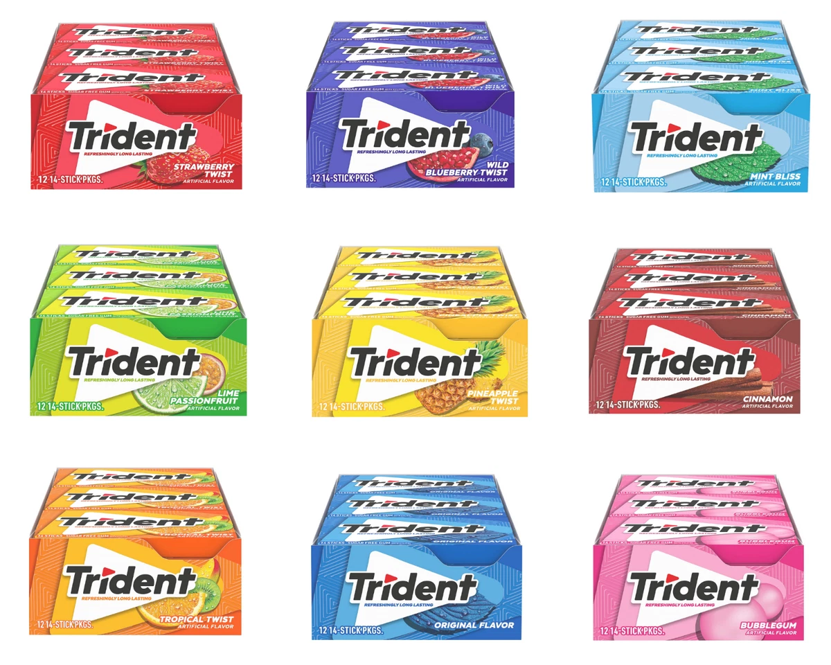 Trident Gum Flavors