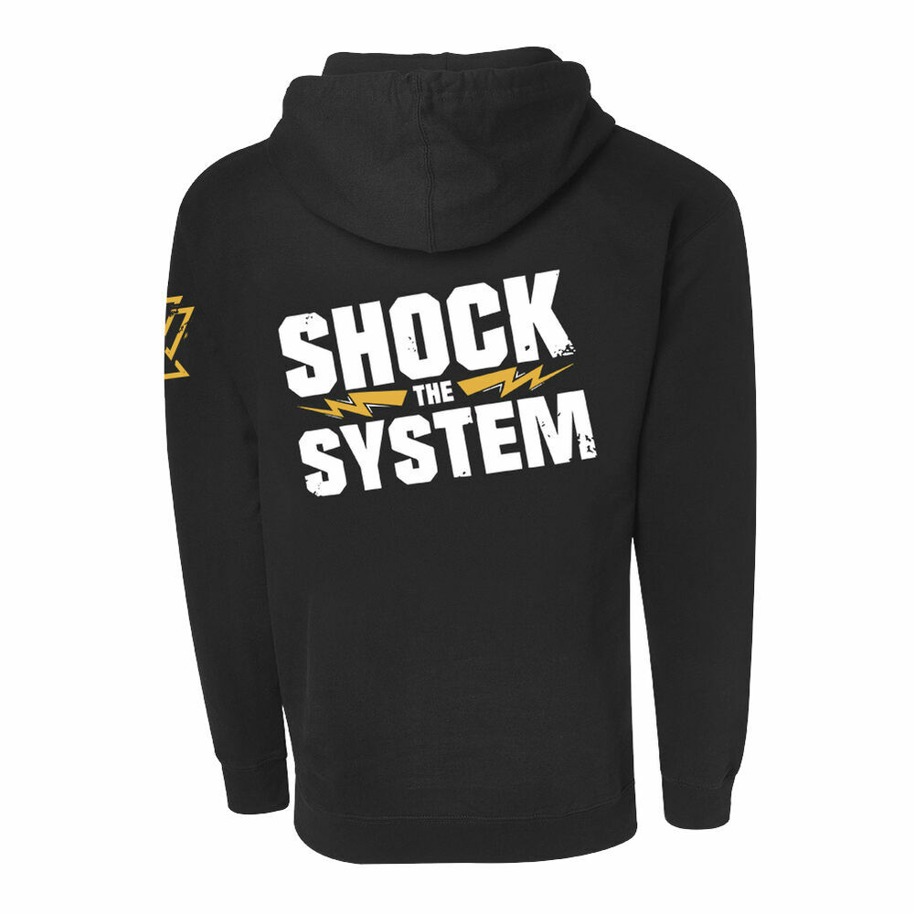 NXT UNDISPUTED ERA “SHOCK THE SYSTEM” PULLOVER HOODIE SWEATSHIRT ALL ...