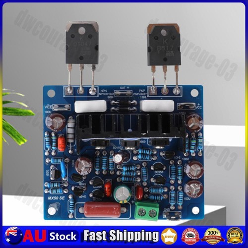 2pcs Stereo Audio Amplifier Board Dual Channel MX50 SE Amplifier ...