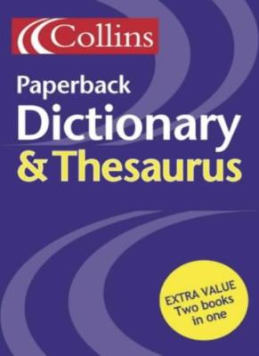Collins Paperback Dictionary and Thesaurus (Dictionary/Thesaurus) | eBay UK