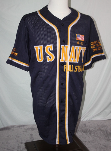 US NAVY 9-11 XL Stitched Jersey USS NRD NEW YORK CR Recruiter Men’s ...