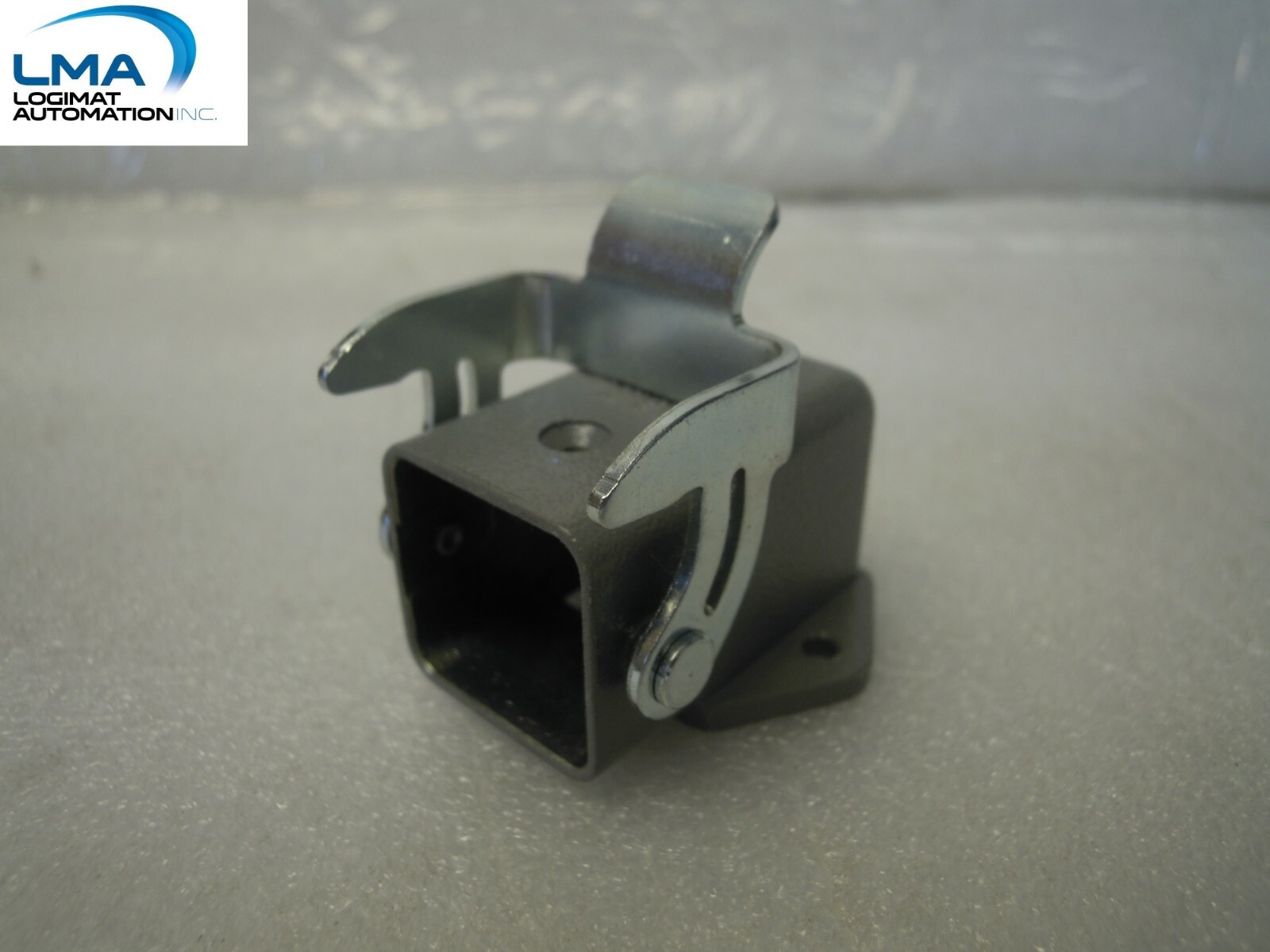 HARTING 0920003081 CONNECTOR 3A ANGL BULKHEAD LEVER HAN 3A-AGW-QB **NEW ...